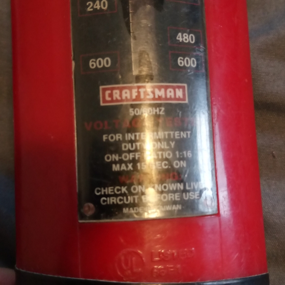 Other | Craftsman Red Volt Tester | Poshmark